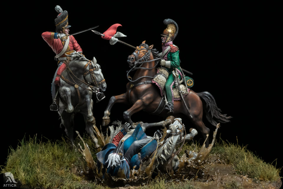 The Death of General Ponsonby Waterloo Painted Toy Soldier Pre-Sale ...