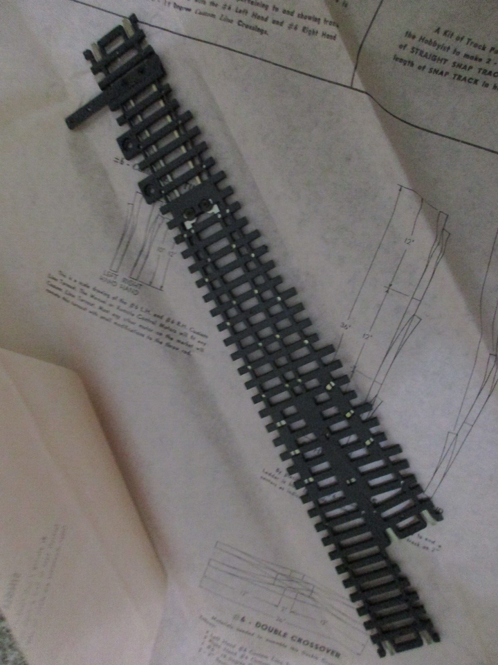 (4) 6L 6R HO Scale ATLAS Custom-Line N Silver Turnouts Original Boxes ...