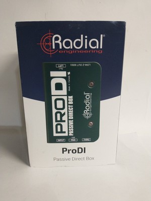 Radial ProDI 1-channel Passive Instrument Direct Box | eBay