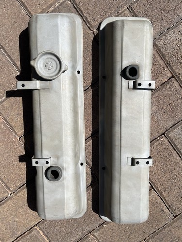 Chevrolet Factory OEM GM Valve Covers 327 350 SBC V8 Impala Chevelle ...