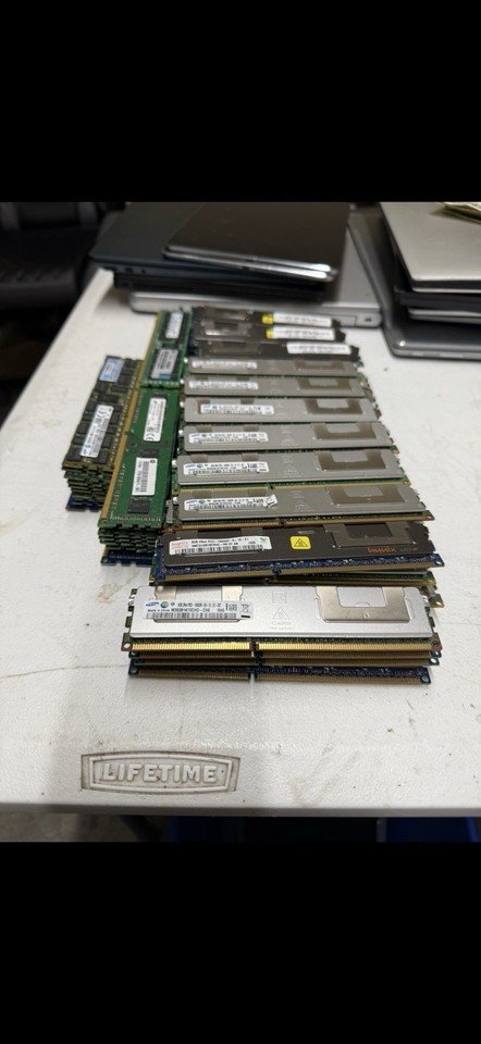 Lot of 90 8G PC3 DDR3 8GB ECC server Memory 8G 2rx4 PC3 - 10600R ...