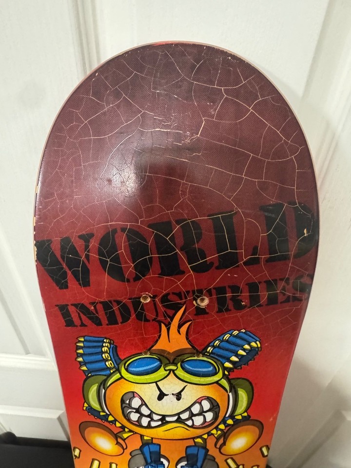 2000 World Industries Skateboard Deck Rare Nice Shape Blind Hookups ...
