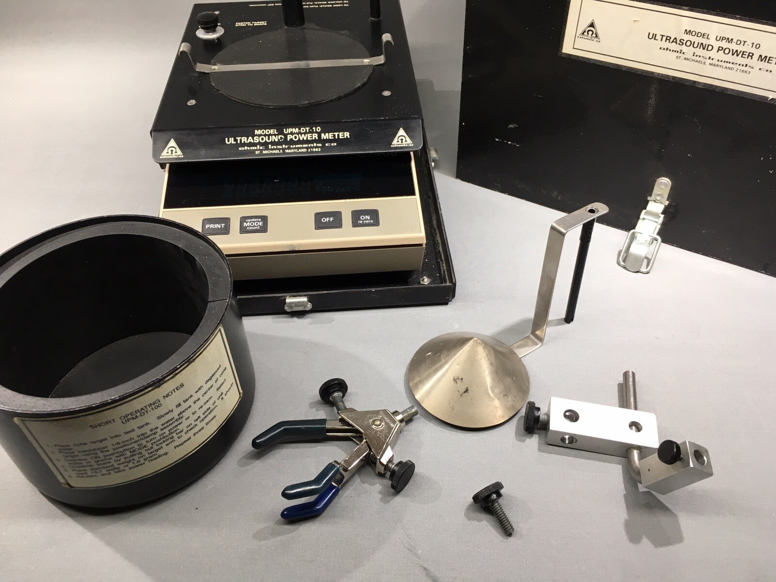 Ohmic Instruments Ultrasound Power Meter UPM-DT-10 GT400 | eBay