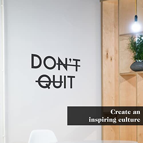 My Vinyl Story Don't Quit Do It Motivational Wall Decal Sticker Quote ...