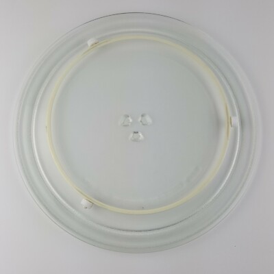 Glass Microwave Oven Replacement Turntable Plate Carousel Ring Y Bottom ...