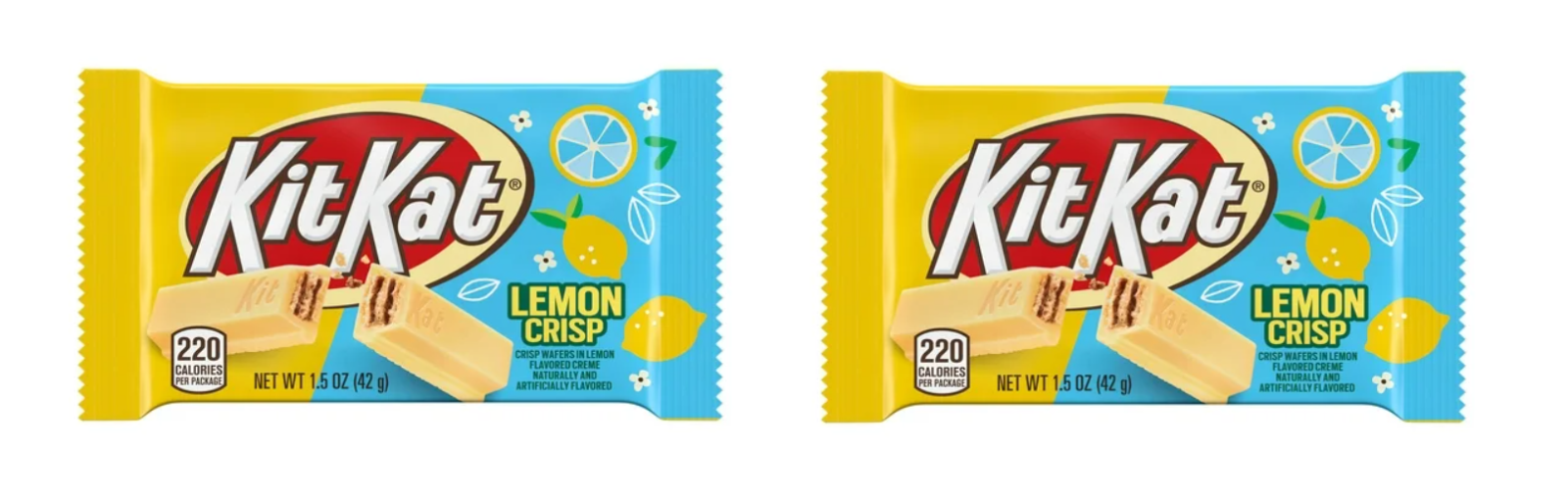Lemon Crisp Kit Kat (Limited Edition) — 2 Bars (1.5 Ounces) — Buy More ...