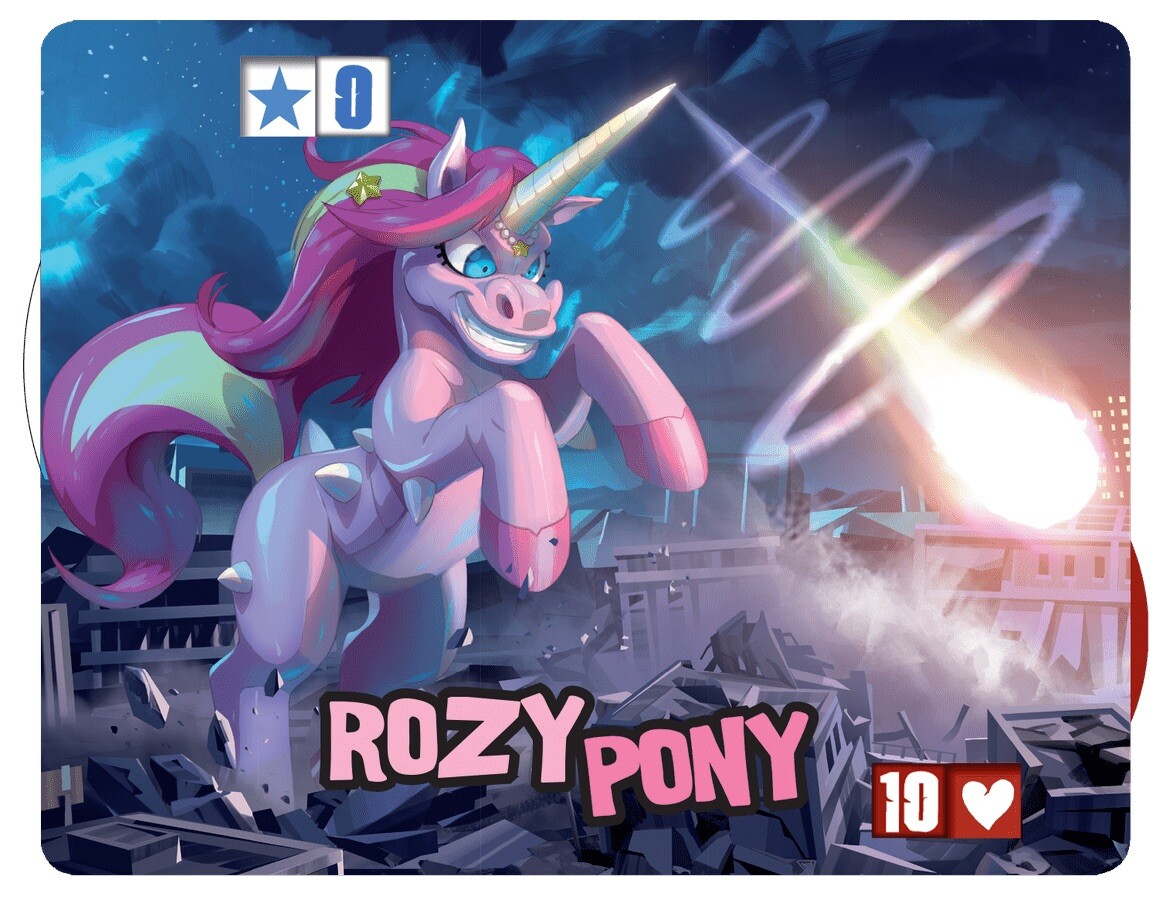King of Tokyo/King of New York: Rozy Pony promo character - First ...
