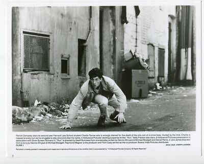 Run-Patrick Dempsey-8x10-B&W-Still-NM | eBay