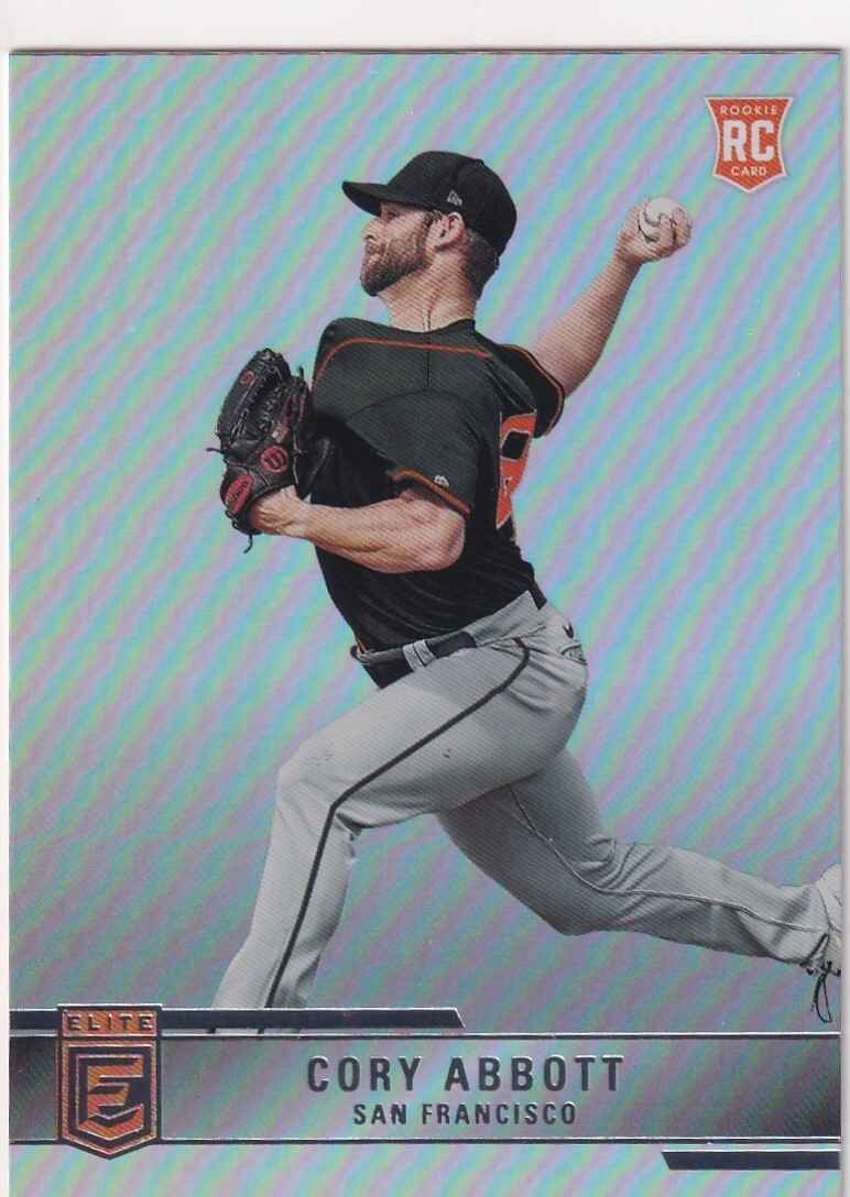 2022 ELITE RC CORY ABBOTT SAN FRANCISCO GIANTS ROOKIE CHRONICLES (AA)-1312 | eBay