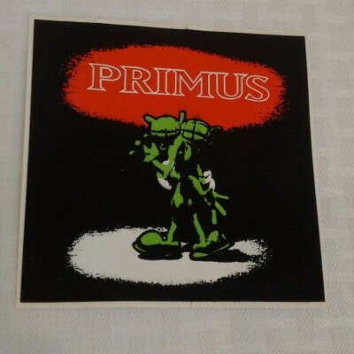 Vintage PRIMUS Band Logo Decal Promo Sticker 1990s NOS New Rare Rock ...