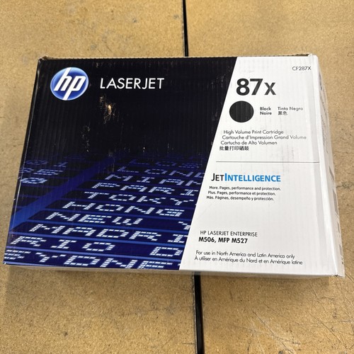 HP 87X Black High Yield Toner Cartridge (CF287X), NO BOX - NEVER USED ...