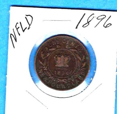 1896 ONE CENT NFLD | eBay