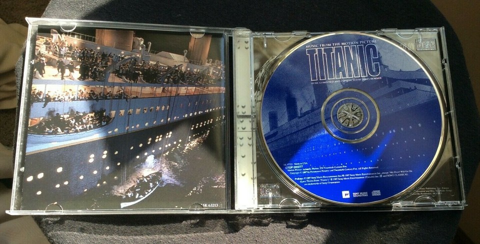 Music From The Motion Picture Titanic CD (1997, Sony) | eBay
