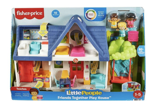 Fisher-Price Little People Friends Together Play House Toy New With Box ...