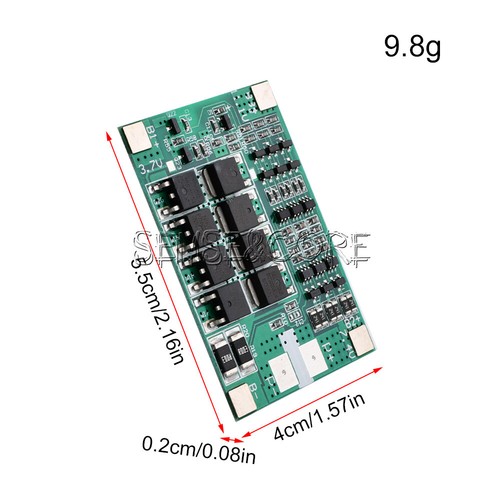 BMS 3S 12V 40A Balancer 18650 Lithium Battery Charging Protection Board- | eBay