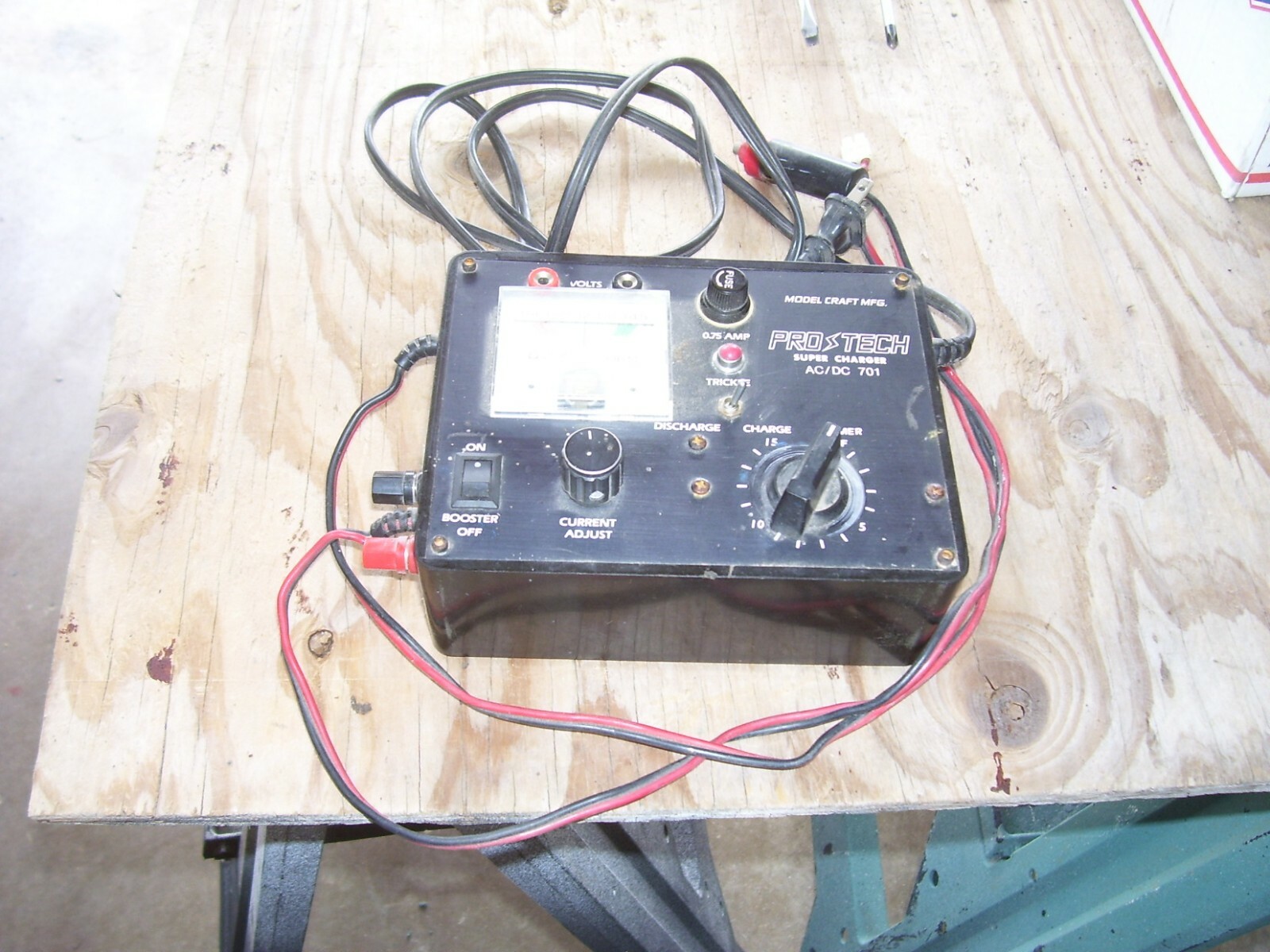 Vintage Battery Charger Model Craft ProTech Super Charger #701 | eBay