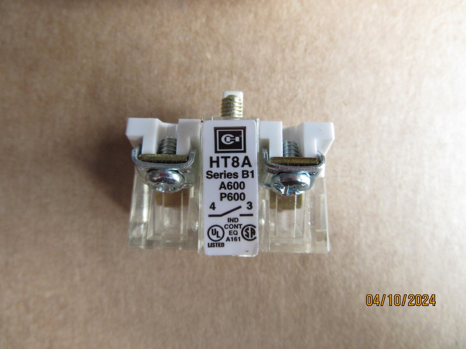 Eaton Cutler-Hammer HT8A Contact Block N.O. New!!! in Box | eBay