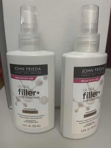 John Frieda Ultra Filler + For Fine Hair Thickening Spray Biotin 5.oz ...