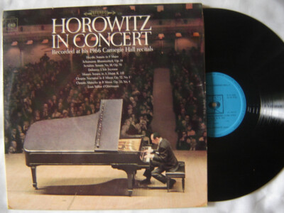 Horowitz in concert - récital enregistr. Carnegie Hall 1966 - 2 LP | eBay