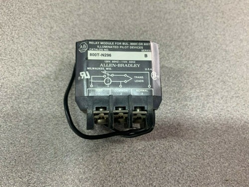 USED ALLEN BRADLEY RELAY MODULE 800T-N296 | eBay