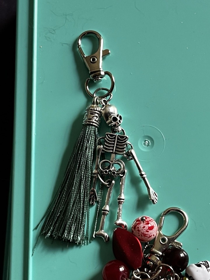 Misc Lot Of 2 Backpack Keychains Clips Purse Charms Bag Tote Fobs ...