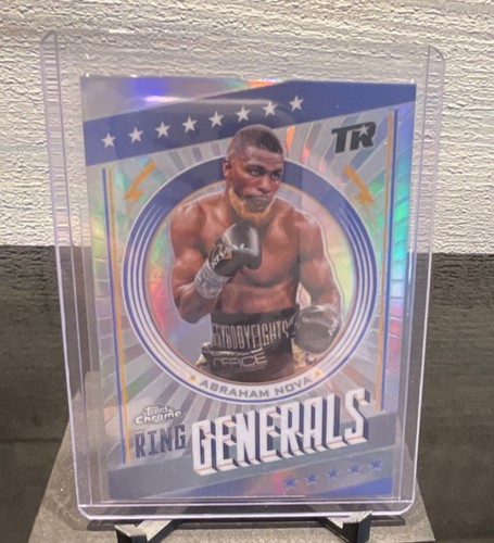 Topps Chrome Ring Generals Abraham Nova Boxing Insert Card RG-11 | eBay