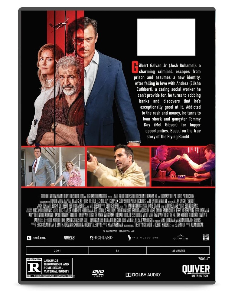 Bandit (DVD) Mel Gibson Josh Duhamel Elisha Cuthbert Robert Knuckle (US ...