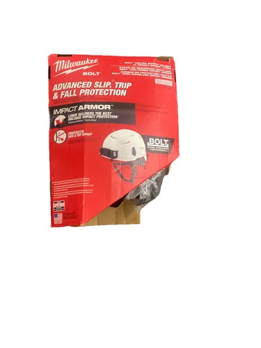 Milwaukee 48-73-1360 Bolt Black Vented Safety Helmet | eBay