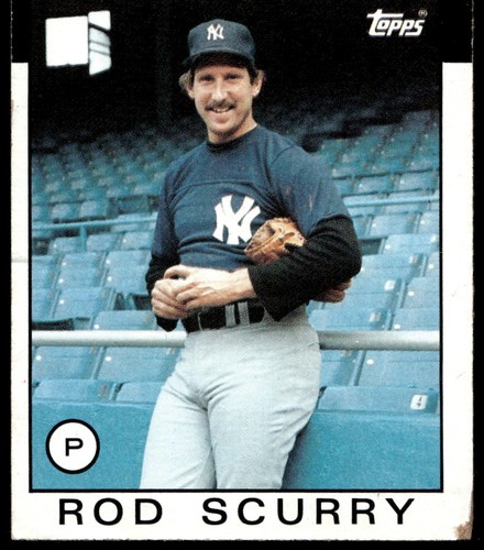 1986 Topps Rod Scurry #449 New York Yankees | eBay