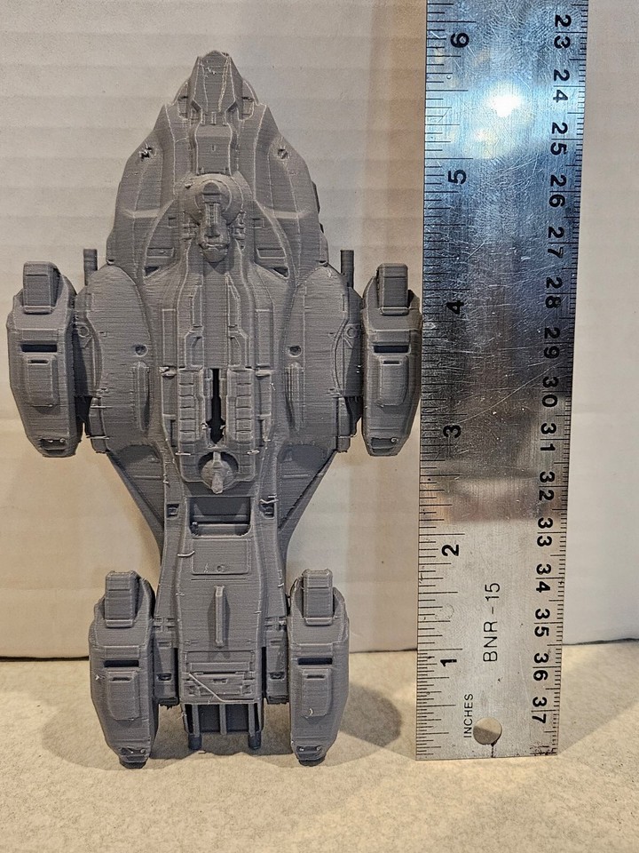 3d Printed 6in Raza Dark Matter Hero Space Ship | eBay