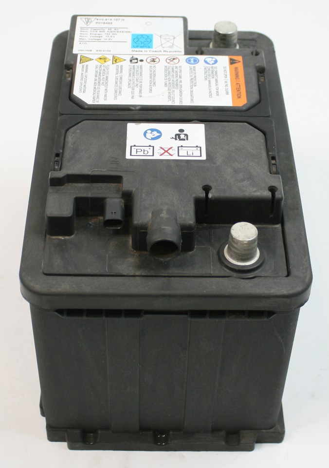9Y0915107K 9Y0.915.107.K Autobatterie 60AH 13,2 V Max. 14,8 Batterie ...