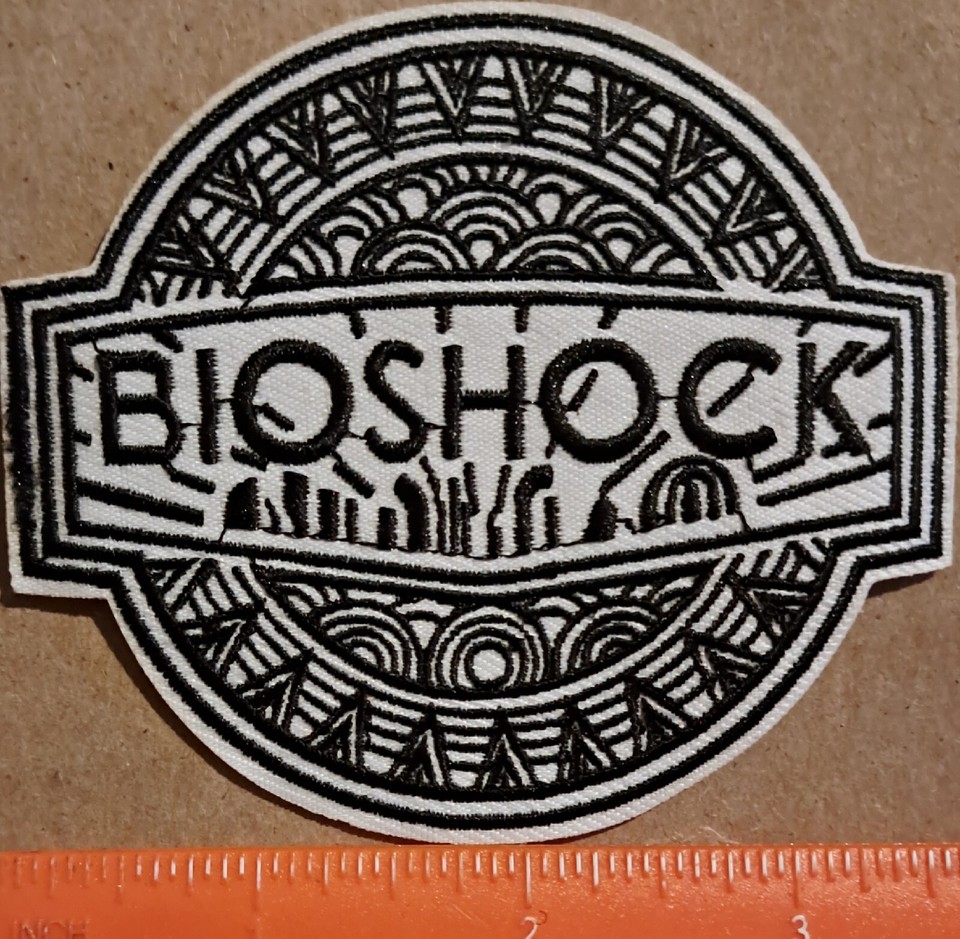 Bioshock embroidered Iron on patch | eBay