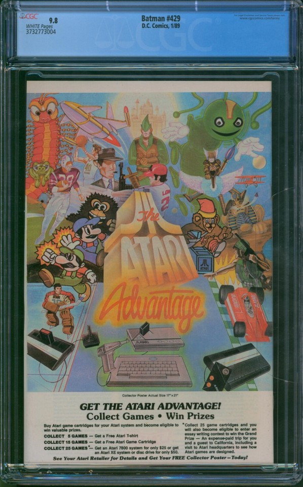 Batman #429 ️ CGC 9.8 White Pages ️ A Death in the Family Part 4 DC ...