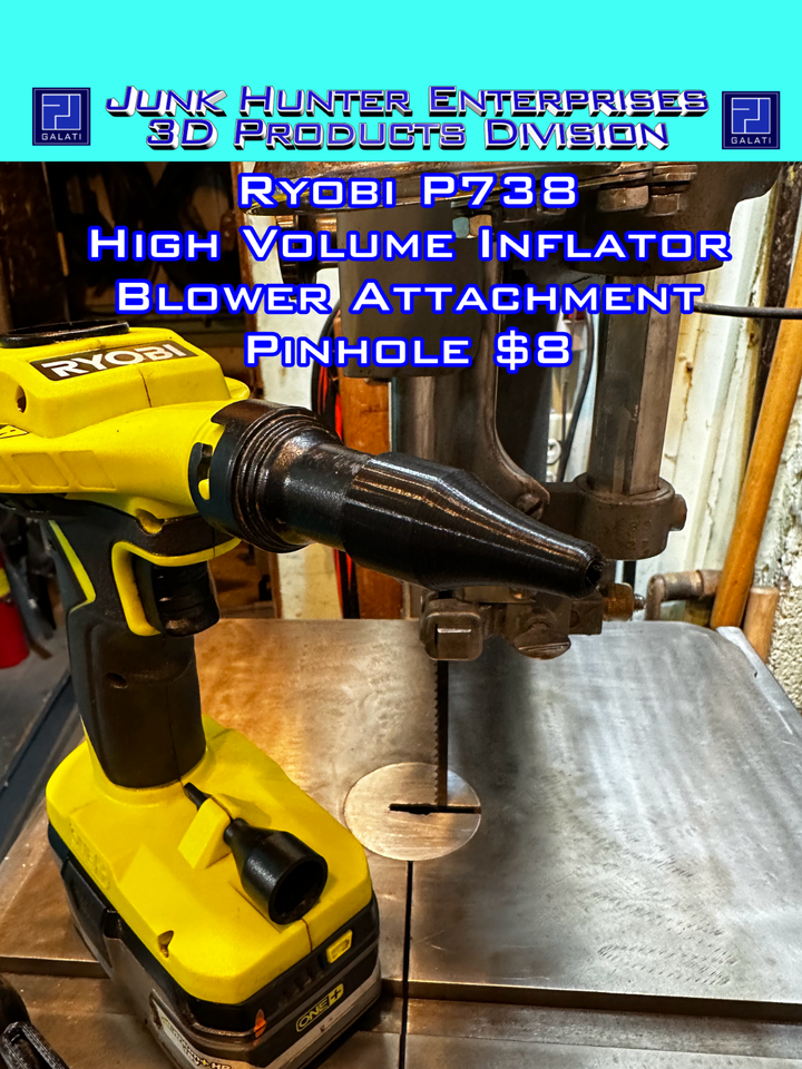 RYOBI P738 18V Cordless High Volume Power Inflator Attachments | eBay
