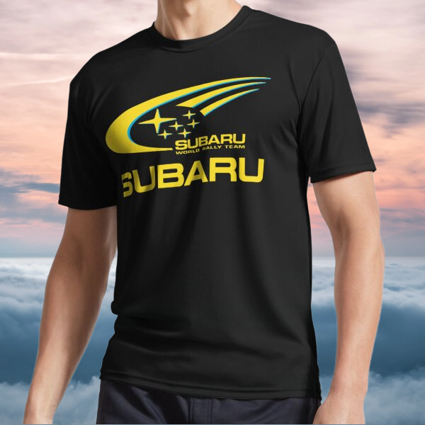 Subaru World Rally Team Logo Vintage Embroidery Subaru World Rally STI