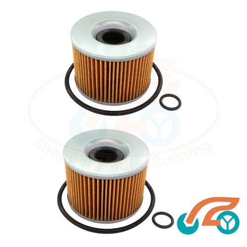 2 Oil Filter For Yamaha XJR1300 KAWASAKI EX250R ZR750 ZZR1200 ZR7S ...