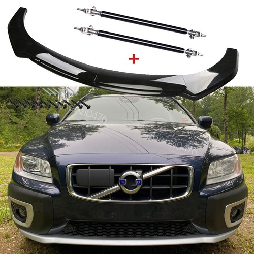 For Volvo XC70 T6 AWD Front Bumper Lip Spoiler + Strut Rods Lower Chin ...