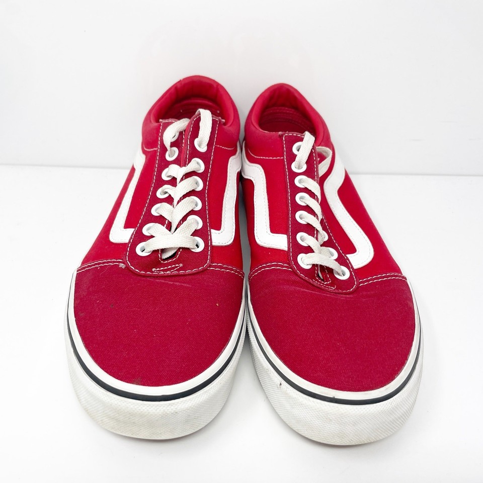 Vans Mens Off The Wall 500714 Red Casual Shoes Sneakers Size 10 | eBay