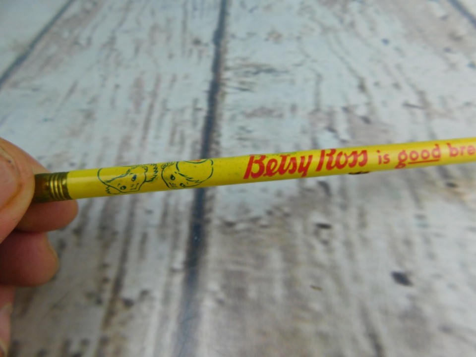 Vintage Rare Betsy Ross Bread Cake Advertising Pencil- Unused | eBay