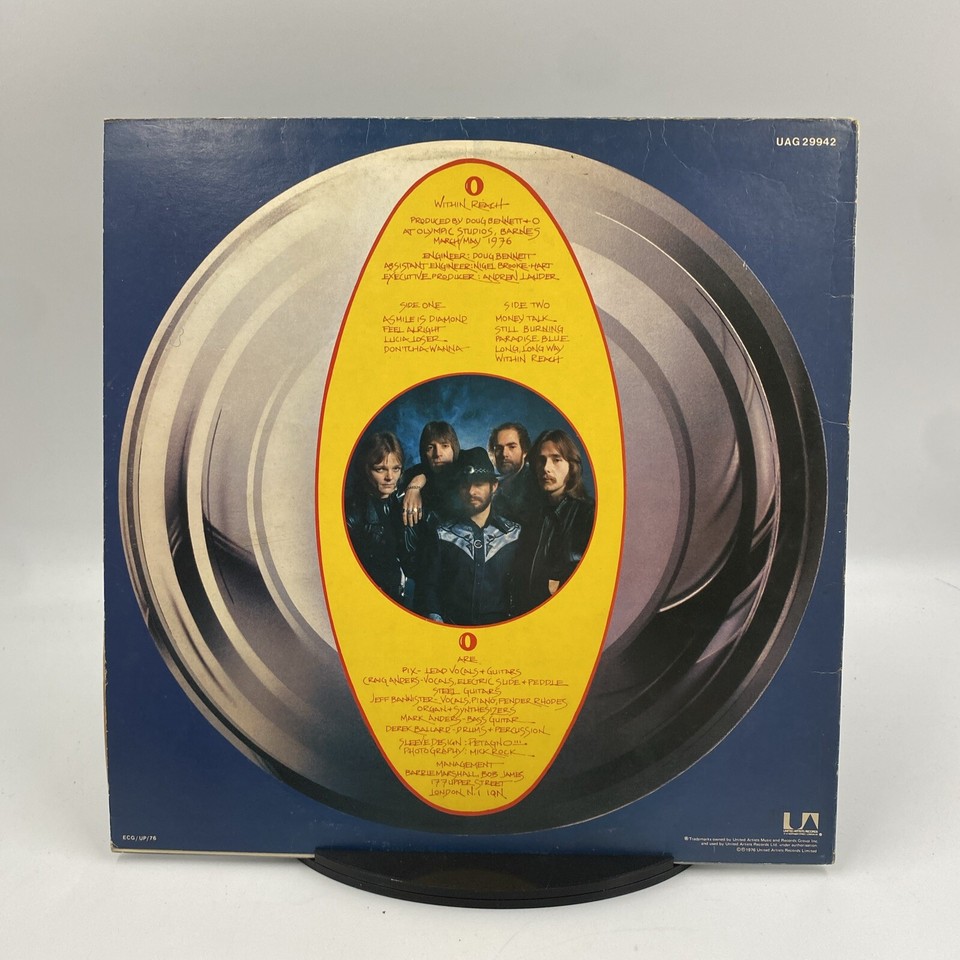 THE "O" BAND WITHIN REACH 1ST PRESS VG+/VG | eBay UK