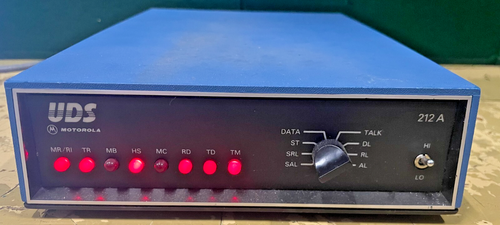 Vintage UDS Universal Data Systems Motorola 212A Modem, 212A MB M | eBay