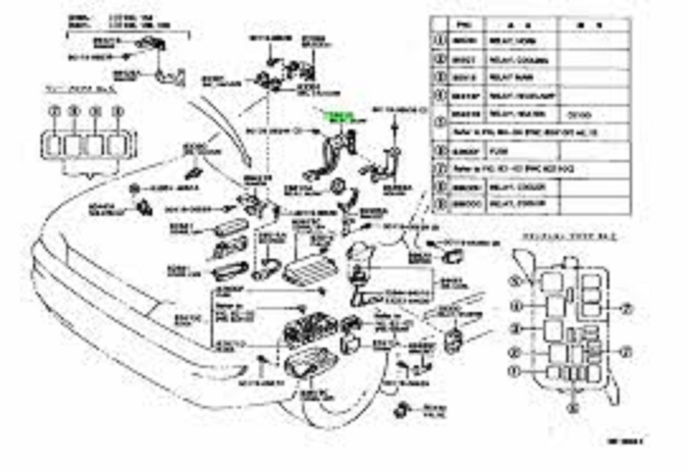 Toyota Genuine OEM RELAY ASSY, GLOW PLUG LAND CRUISER FJ,FZJ,HDJ,HJ ...