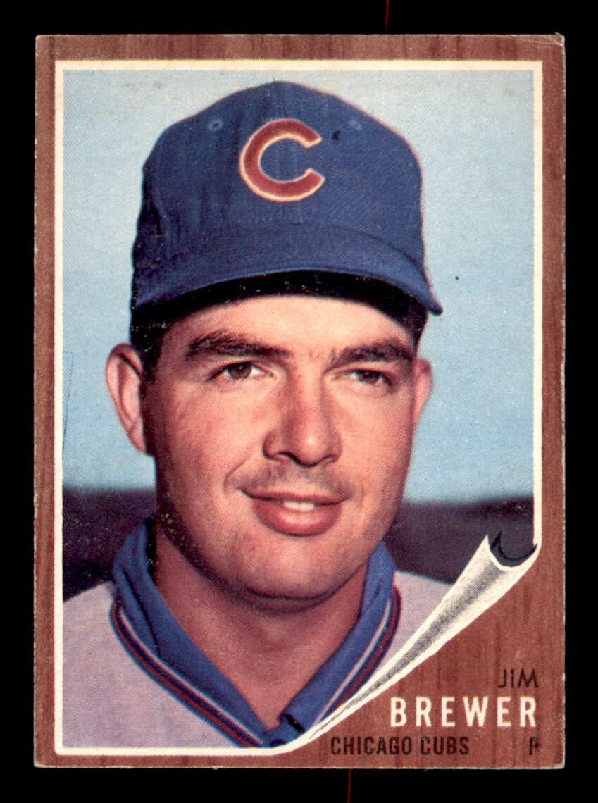1962 Topps Baseball #191 Jim Brewer VG/EX *e1 | eBay