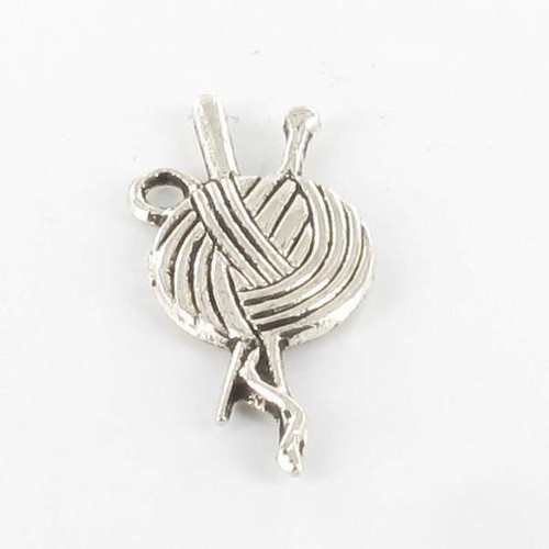 Charm Metal Wool Ball Silver | eBay