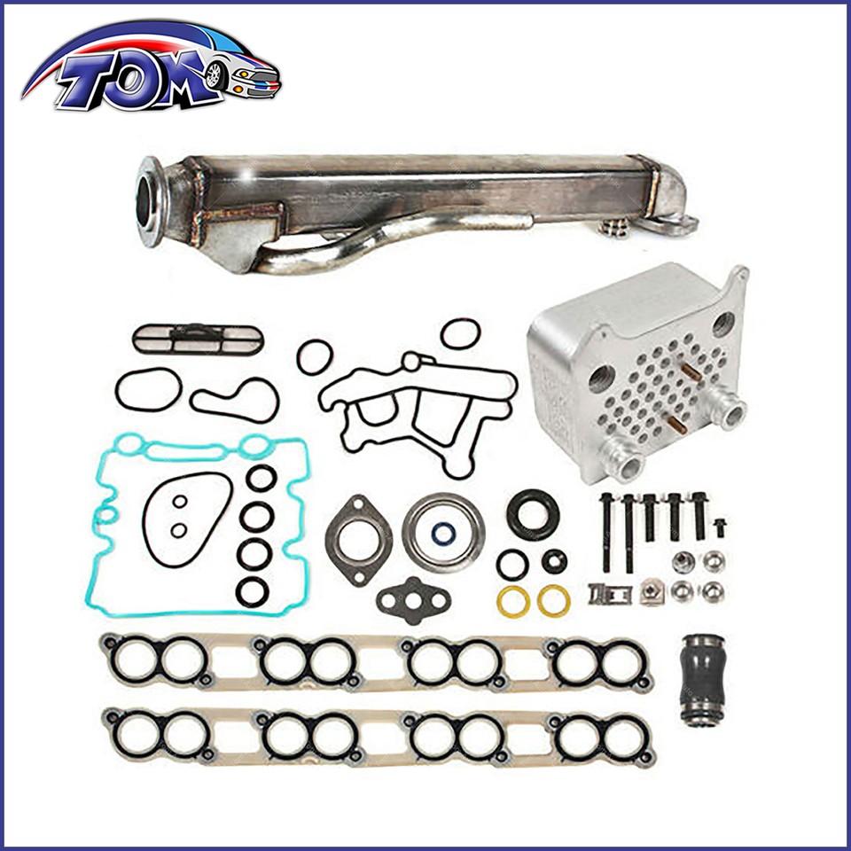 Upgraded Oil Cooler EGR Cooler Kit for Ford 6.0l Powerstroke Diesel ...