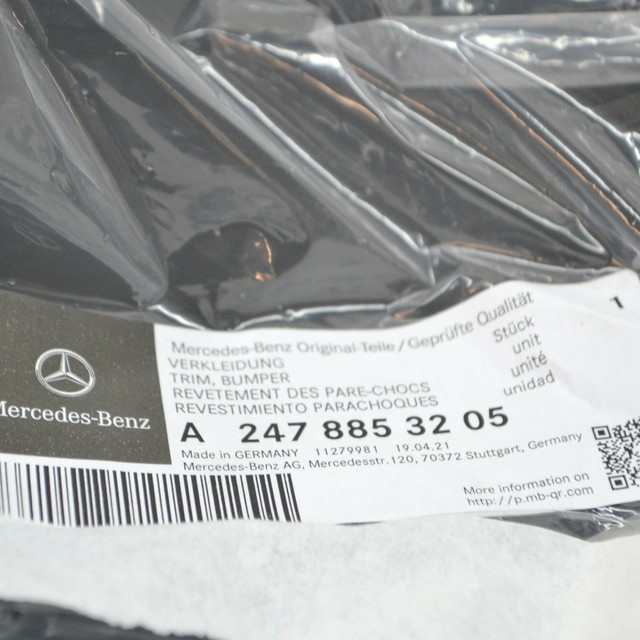 MERCEDES-BENZ GLA H247 FRONT BUMPER LEFT SIDE COVER A2478853205 GENUINE ...