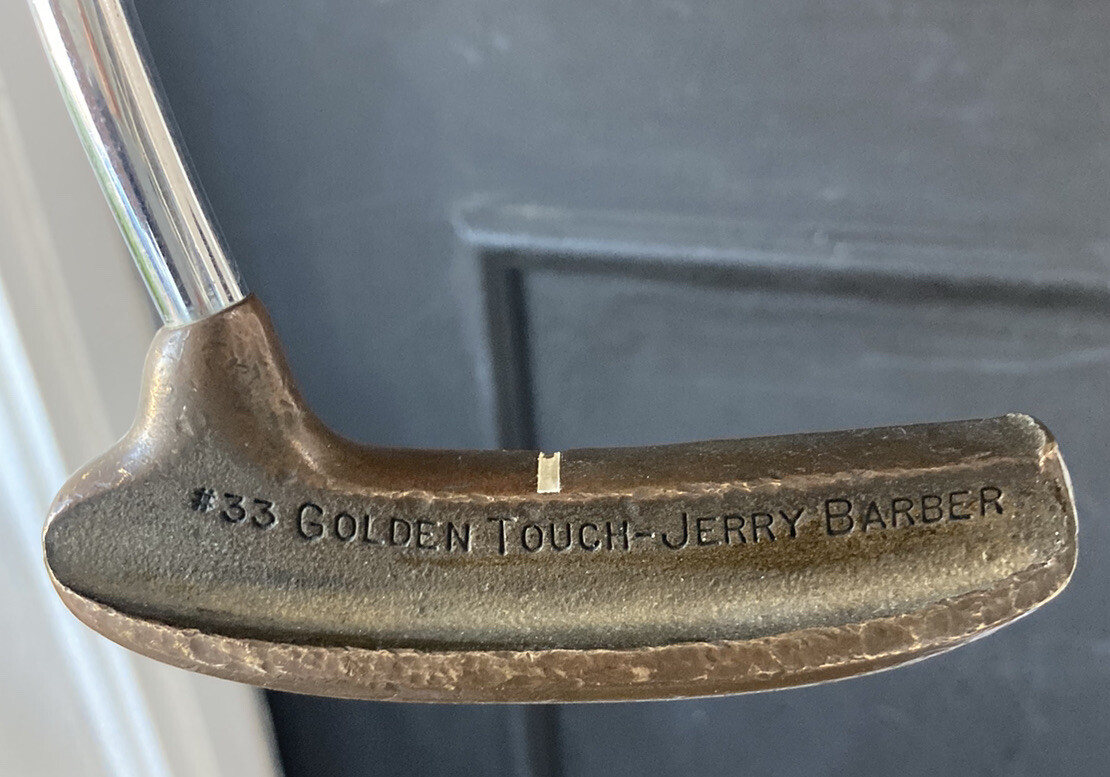 RARE Vintage Golden Touch #33 Jerry Barber 34” Offset Putter Men’s RH ...