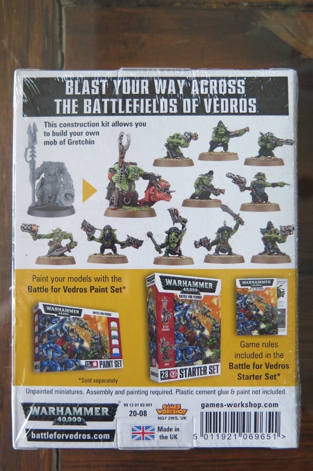 WARHAMMER BATTLE FOR VEDROS ORK GRETCHIN NEW SEALED GAMES WORKSHOP | eBay