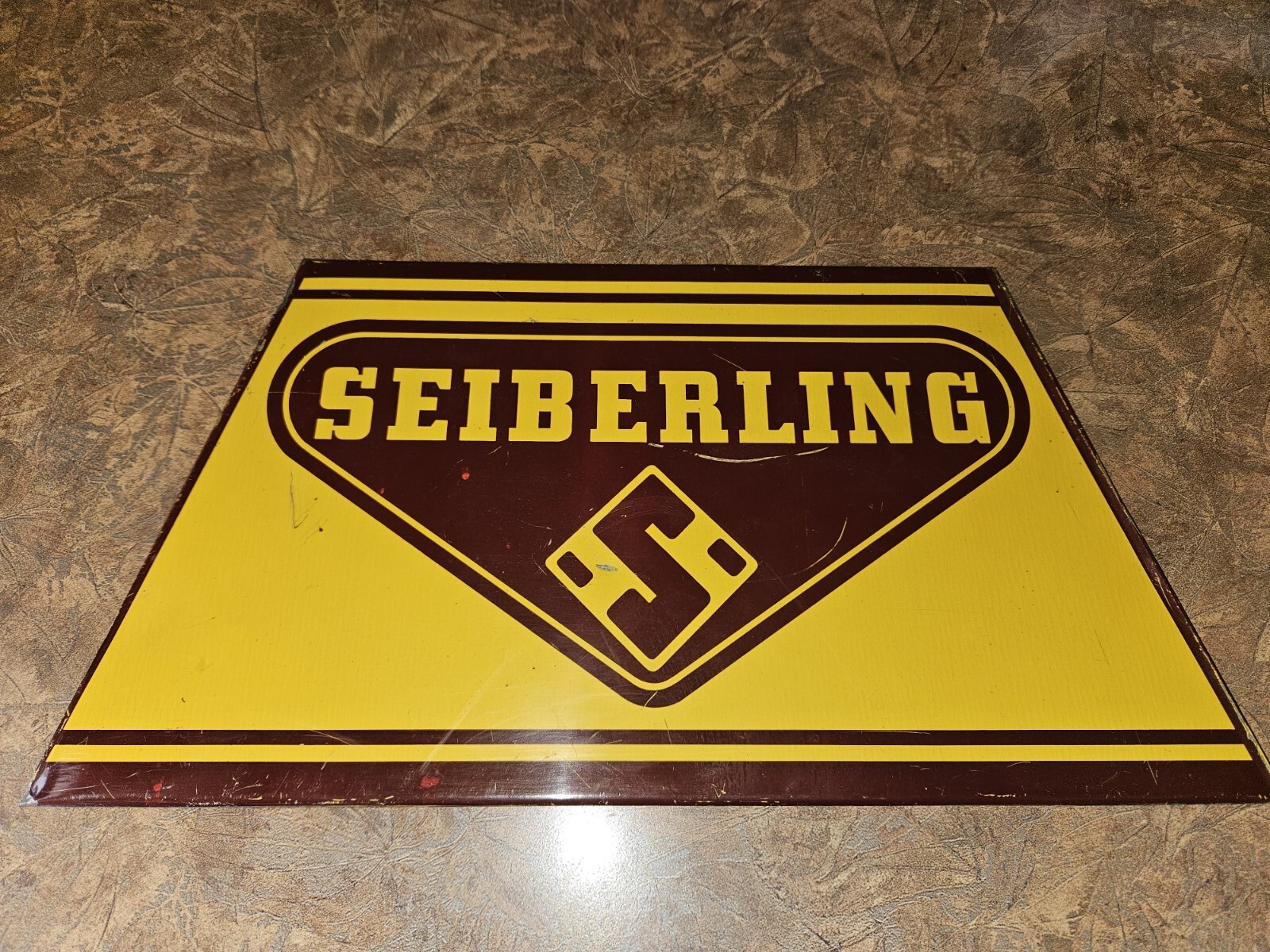 VTG ADVERTISING SEIBERLING TIRES SST TIRE INSERT SIDE PANEL SIGN | eBay