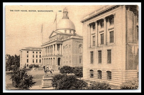 Boston Mass The State House Postcard Early 1900s pc152 | eBay